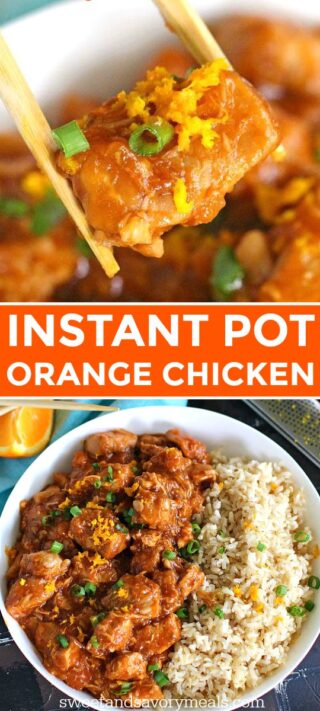 Instant Pot Orange Chicken Recipe, ip chicken - S&SM
