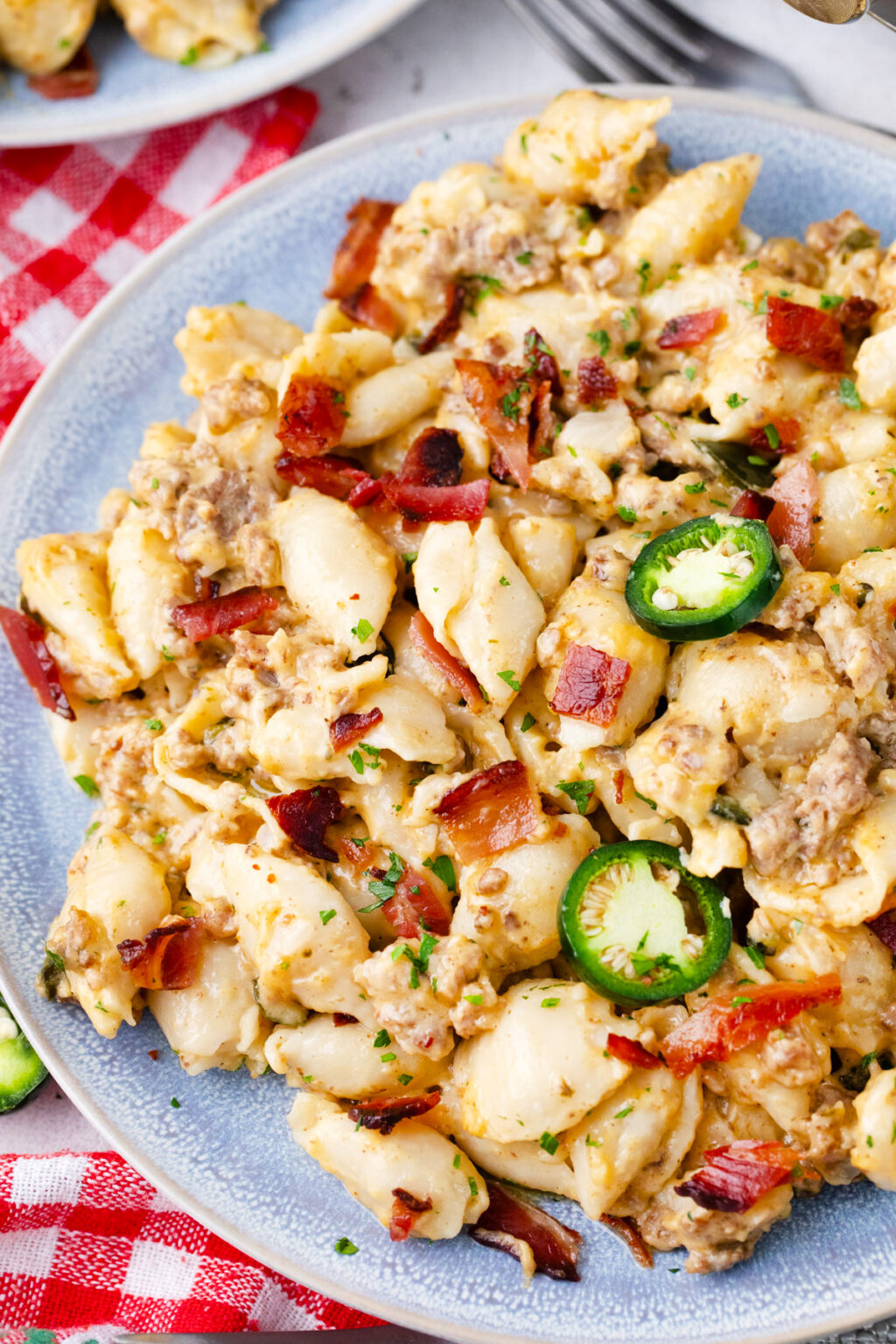 Instant Pot Jalapeño Popper Pasta - Sweet and Savory Meals