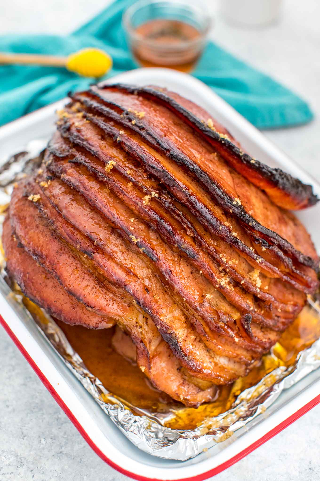 Baked Honey Glazed Ham Recipe - Sweet and Savory Meals