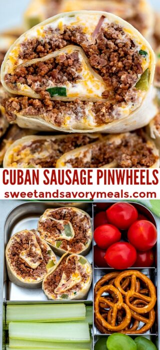 Cuban Sausage Pinwheels [Video] - Sweet and Savory Meals