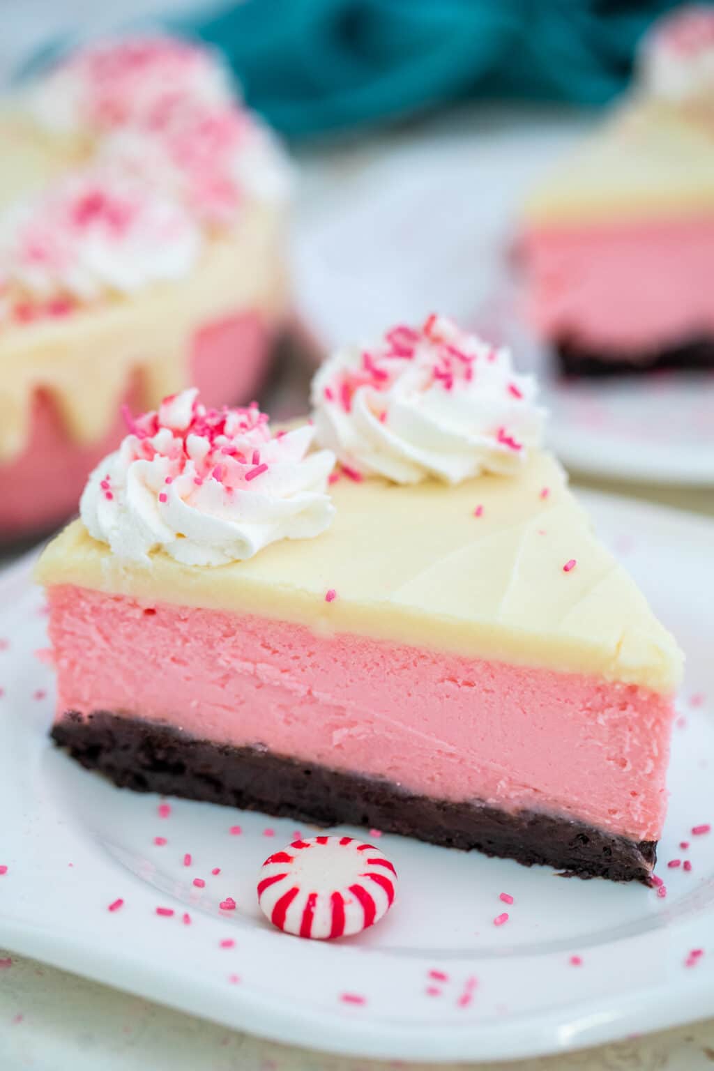 Peppermint Cheesecake Recipe [VIDEO] - Sweet and Savory Meals