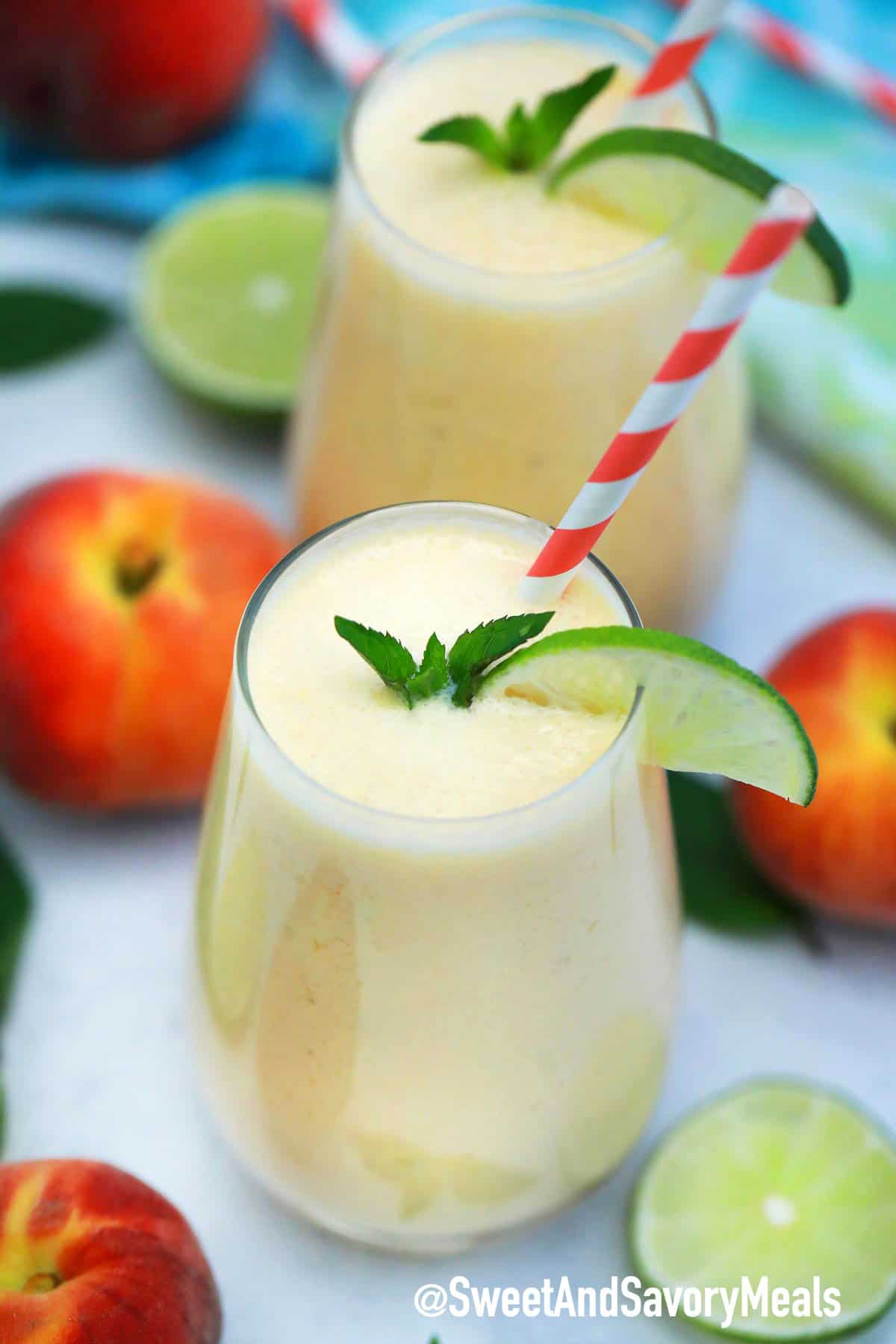 Peach Smoothie Recipe [Video] - S&SM