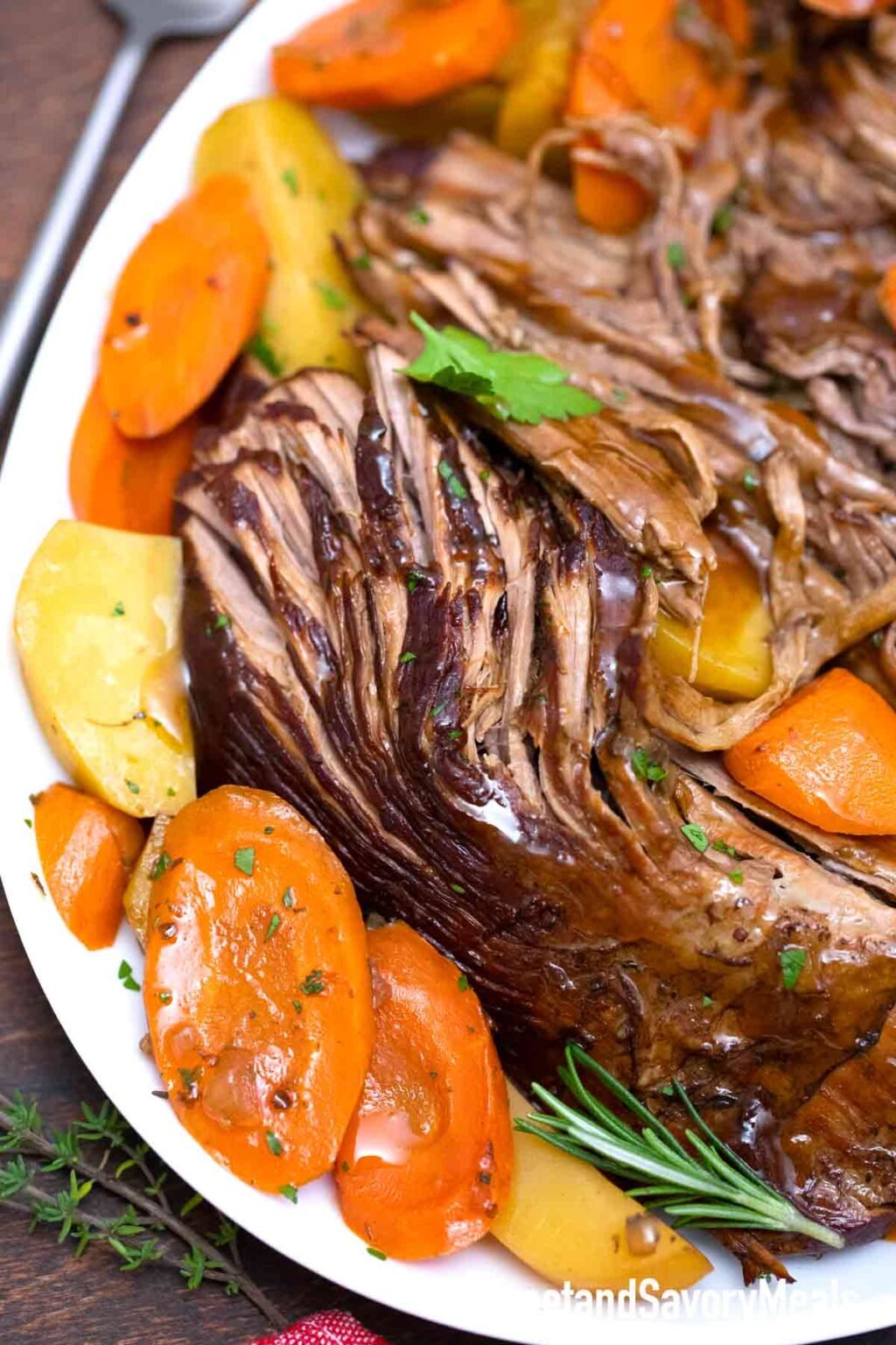 German Pot Roast - Sweet and Savory Meals