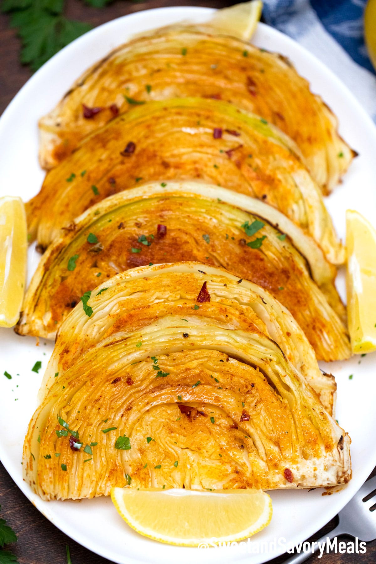 Roasted Cabbage Recipe [Video] - Sweet and Savory Meals