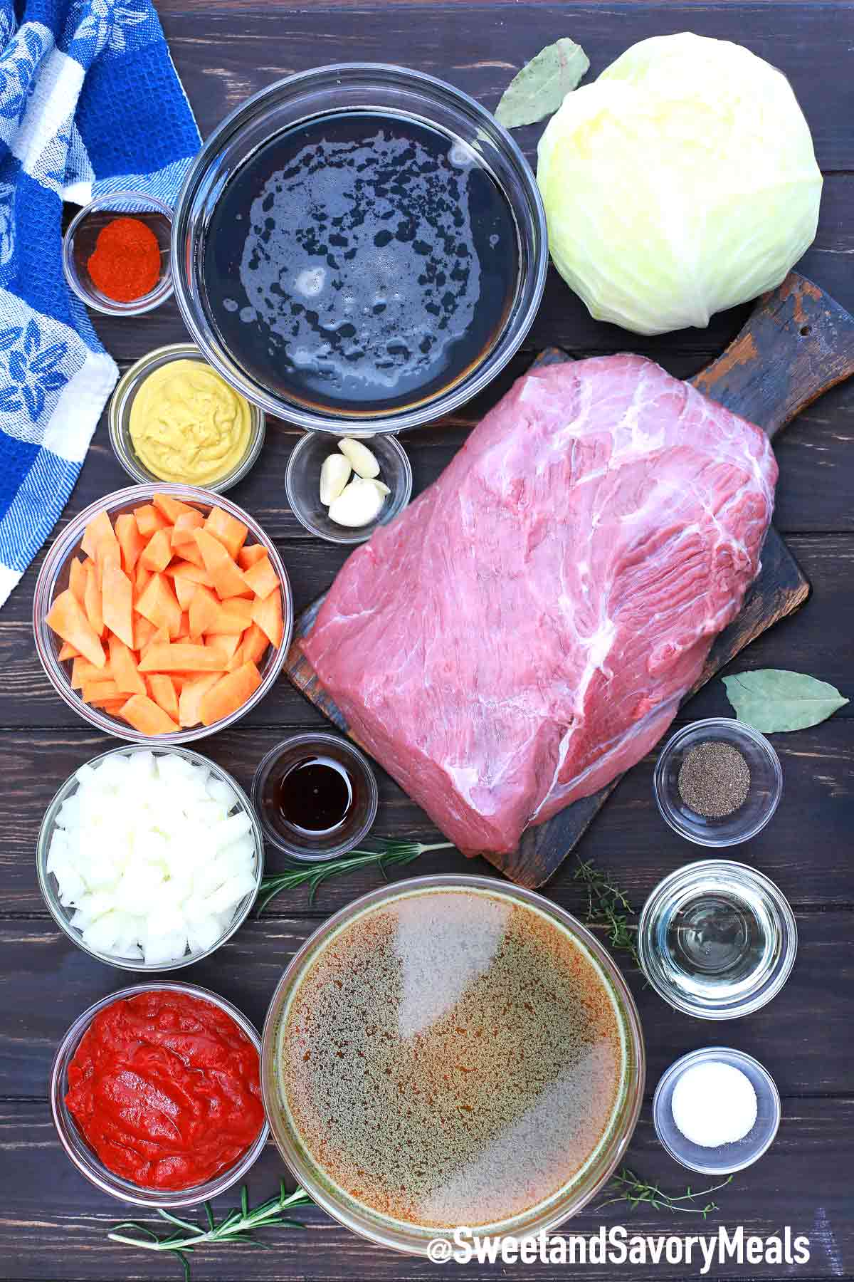 German Pot Roast - Sweet and Savory Meals