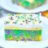 King Cake Poke Cake Recipe [Video] - Sweet and Savory Meals