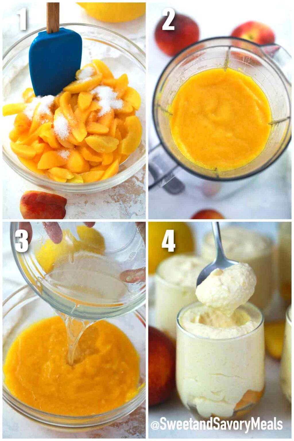 Peach Mousse Recipe - Sweet and Savory Meals