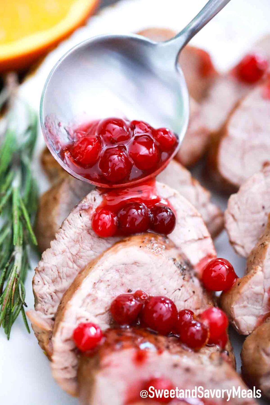 Cranberry Orange Pork Tenderloin [Video] - Sweet and Savory Meals
