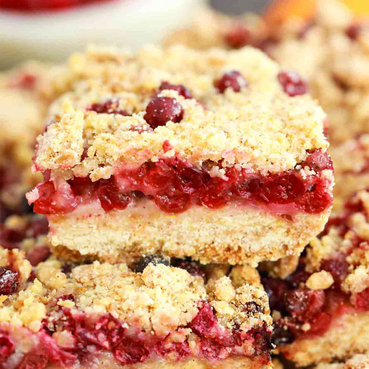 Cranberry Bars Recipe [Video] - Sweet and Savory Meals