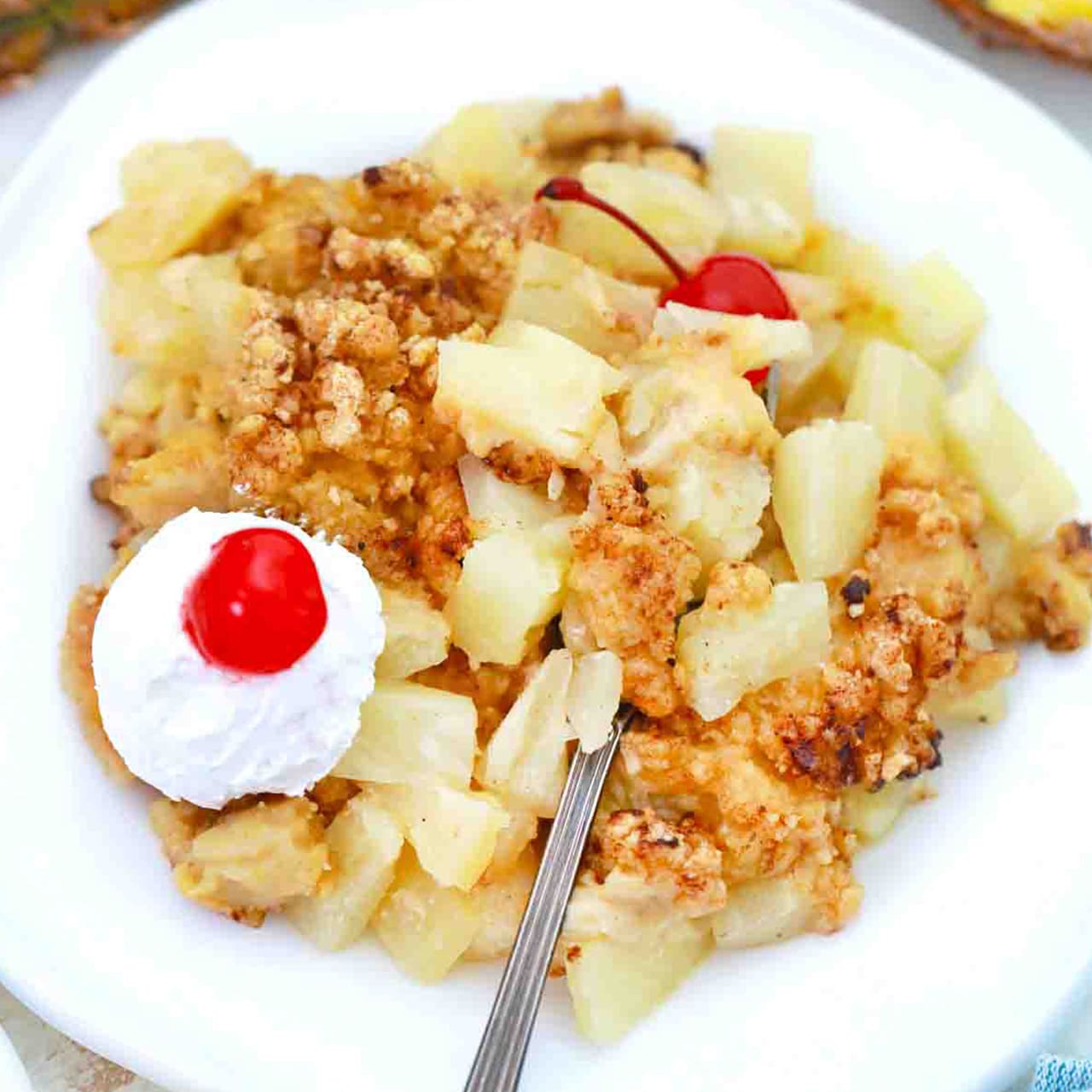Pineapple Crisp Recipe - Sweet and Savory Meals