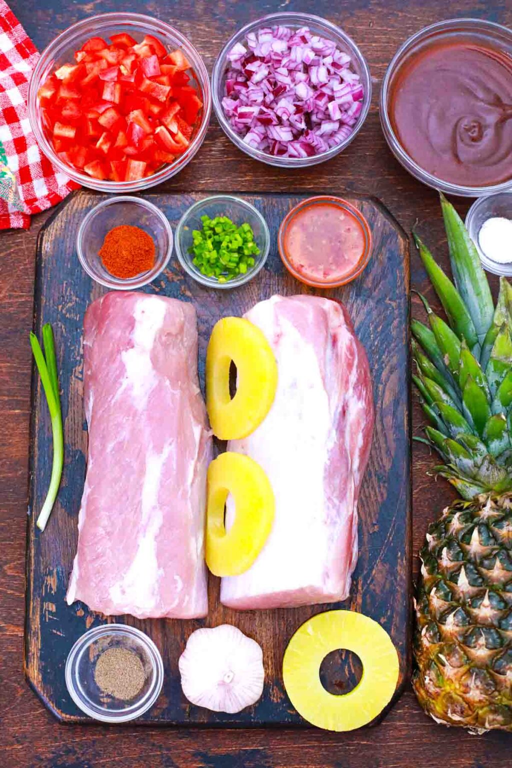 Hawaiian Pineapple Pork Loin Recipe Video Sweet And Savory Meals