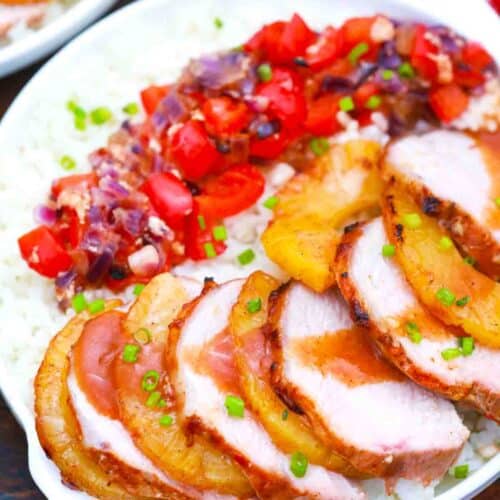Hawaiian Pineapple Pork Loin Recipe [Video] - Sweet and Savory Meals