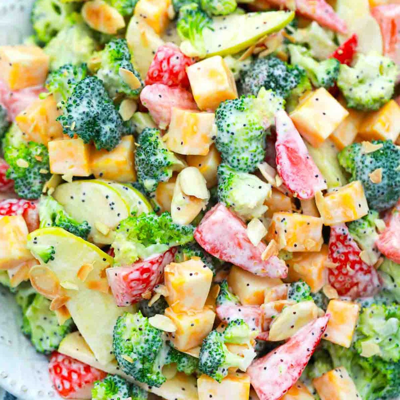 Strawberry Broccoli Salad Recipe Sweet And Savory Meals