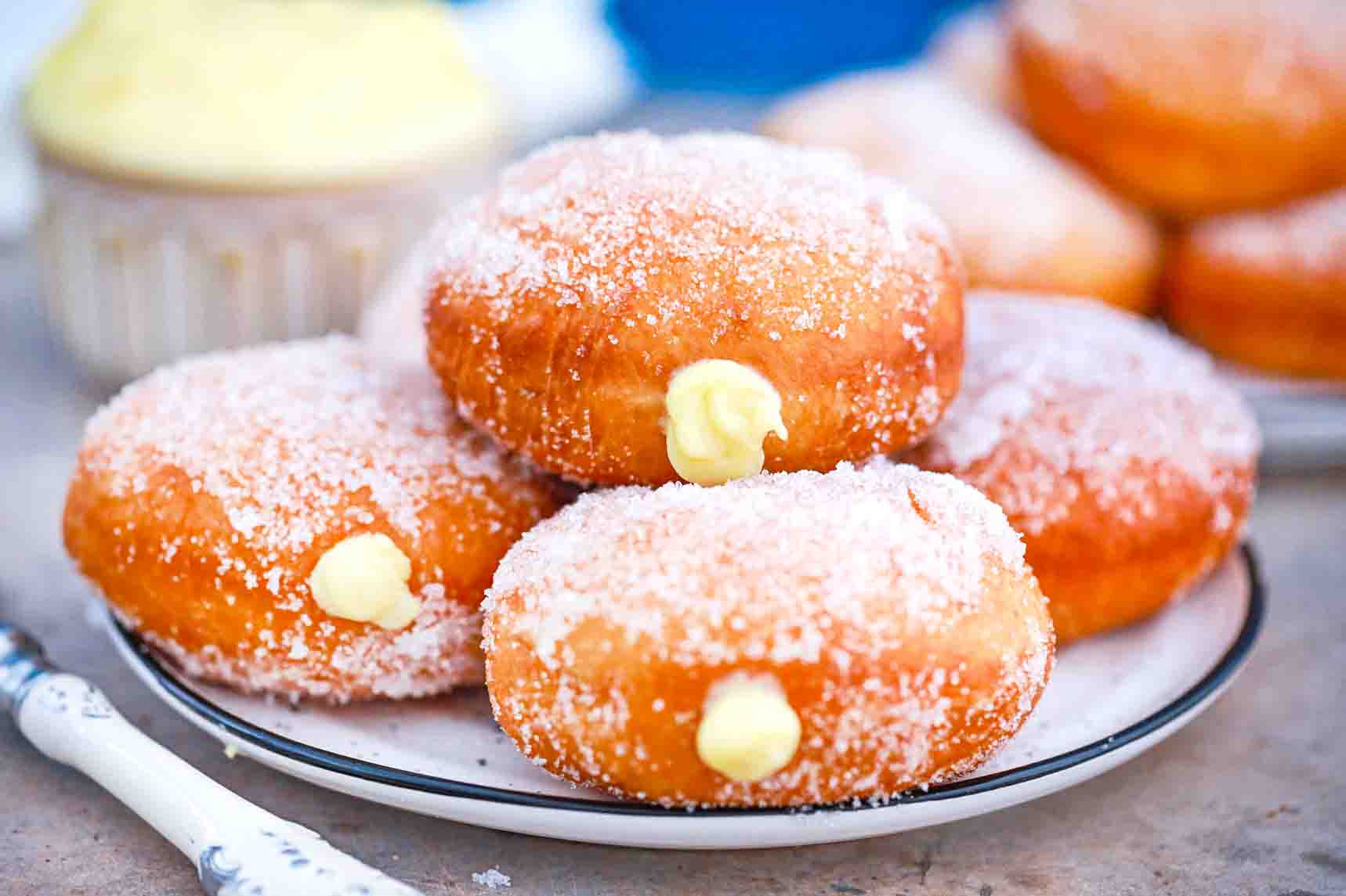 BEST Custard Donuts Recipe [Video] - Sweet and Savory Meals