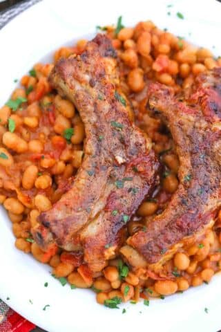 Short Ribs and Beans Recipe - Sweet and Savory Meals