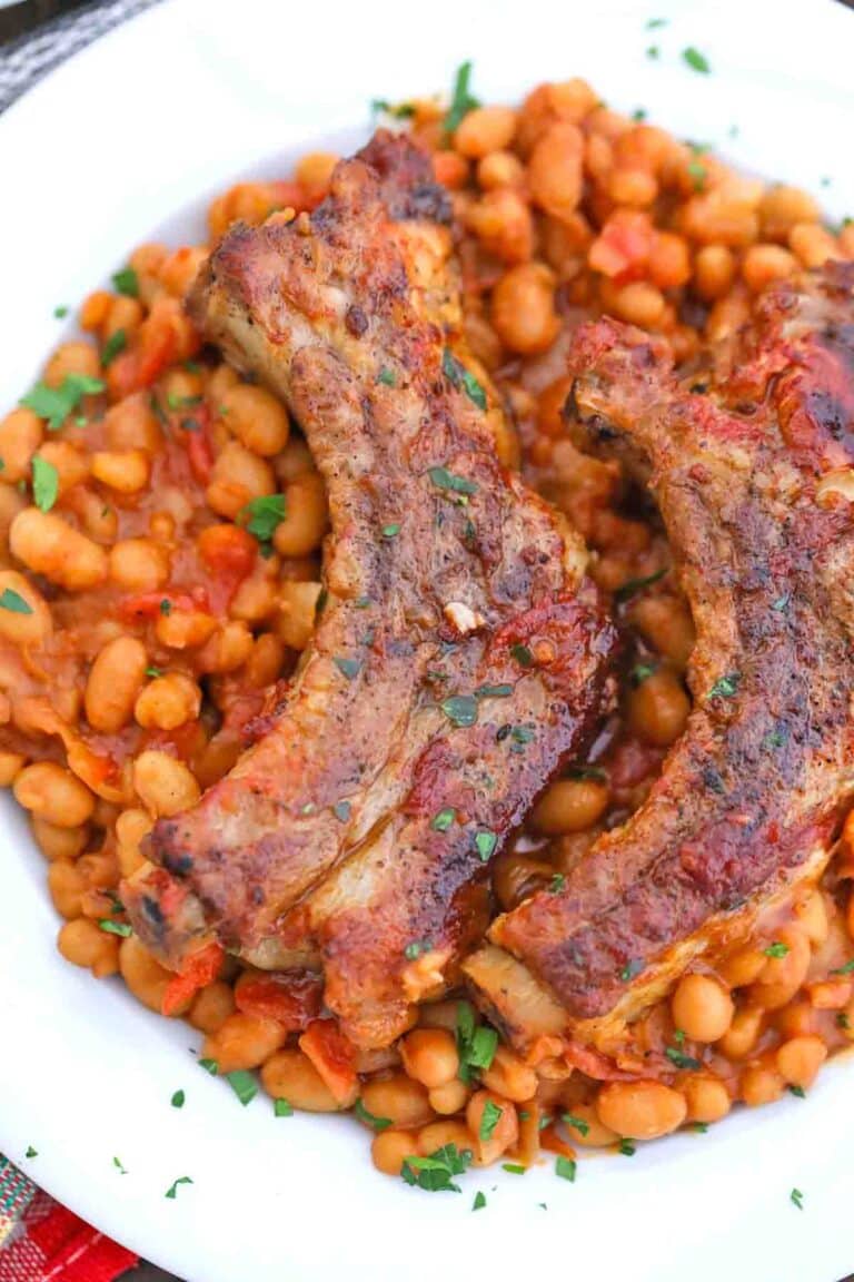 Short Ribs and Beans Recipe - Sweet and Savory Meals
