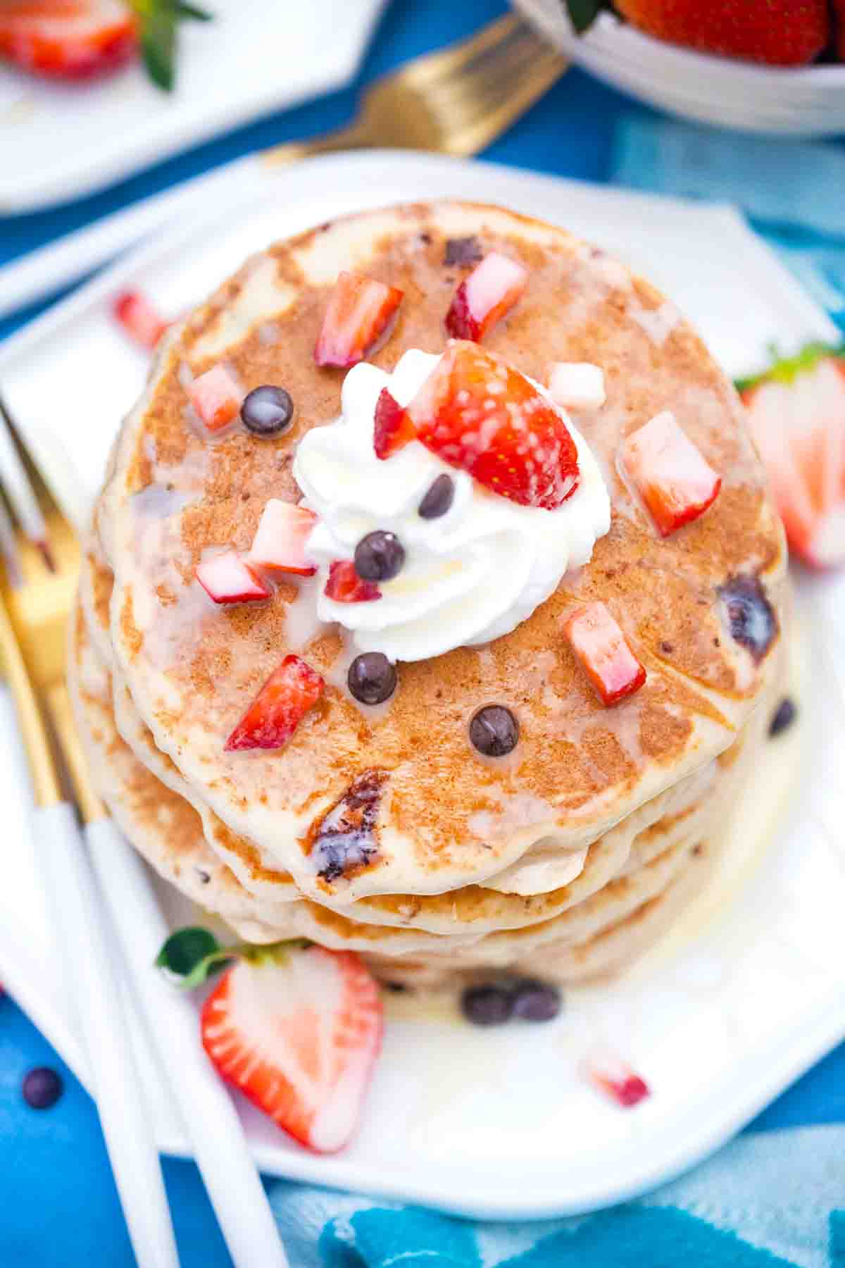 Tres Leches Pancakes Recipe - Sweet and Savory Meals
