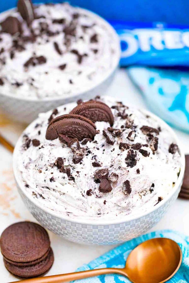 No Bake Oreo Fluff Recipe - Sweet and Savory Meals