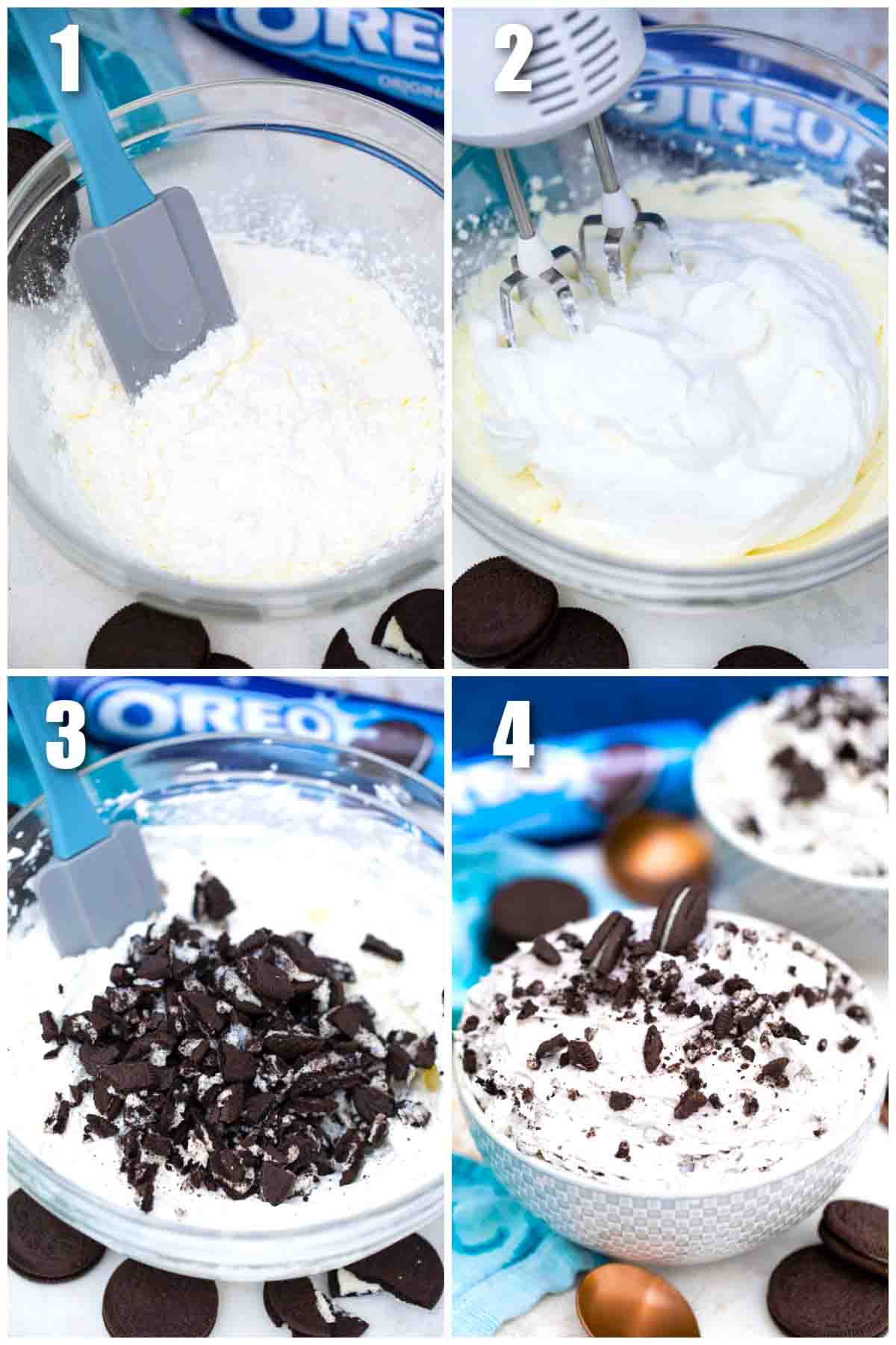 No Bake Oreo Fluff Recipe - Sweet and Savory Meals