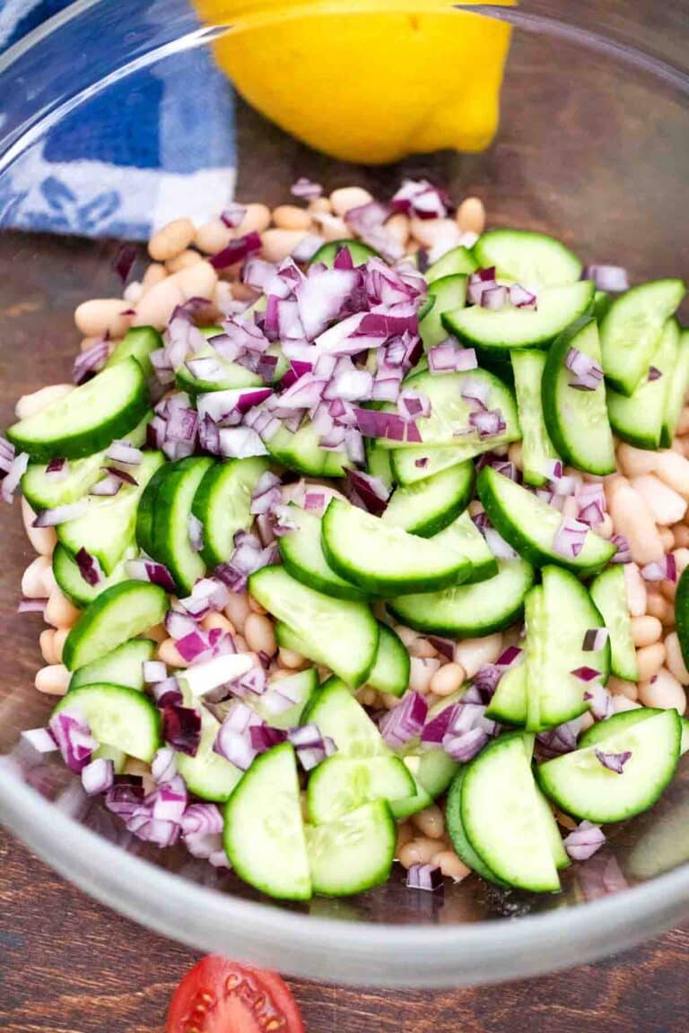 Crunchy Bean Salad Recipe - Sweet and Savory Meals