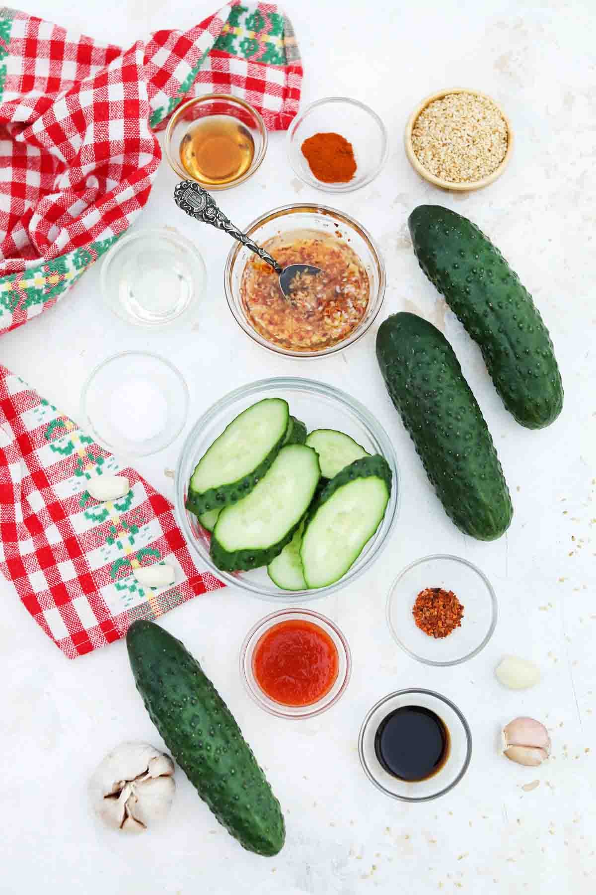 Spicy Cucumber Salad (Easy Recipe!) - Sweet and Savory Meals