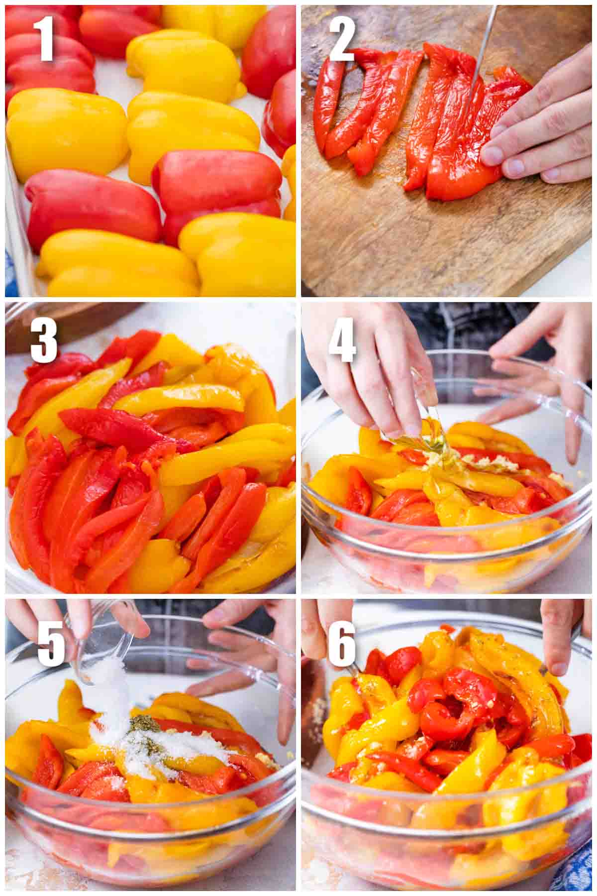 Roasted Bell Peppers - Always Perfect! - Sweet and Savory Meals