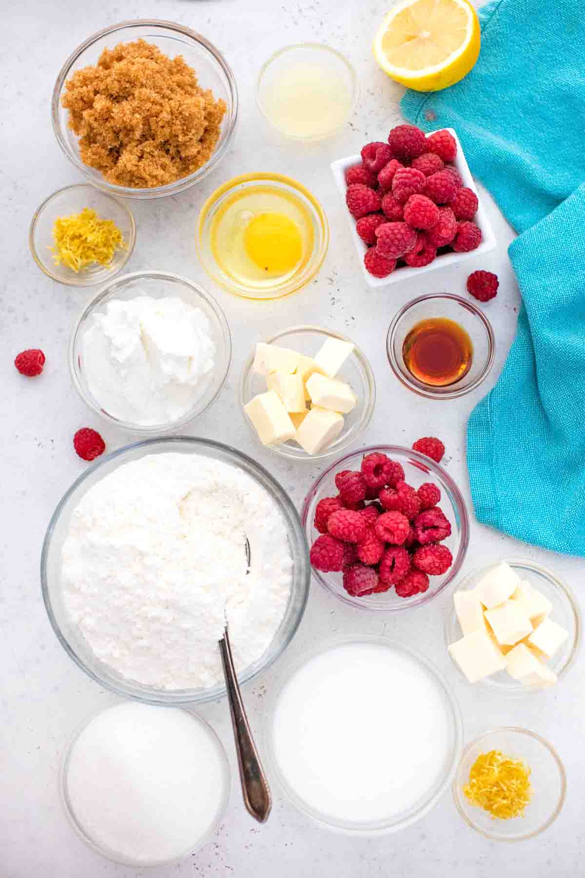 Raspberry Upside Down Cake Recipe - Sweet and Savory Meals