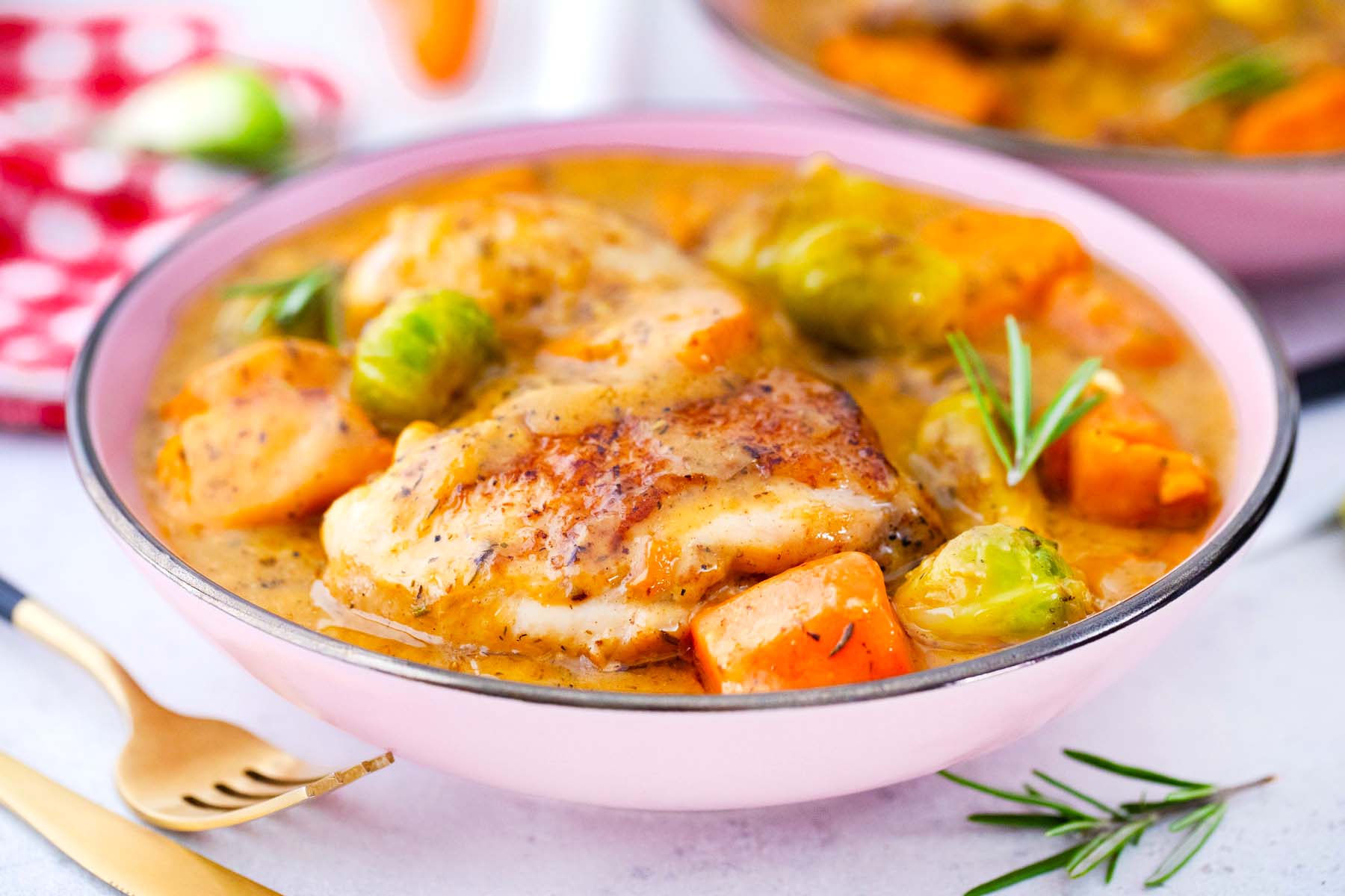 One Pot Roasted Chicken Recipe - S&SM