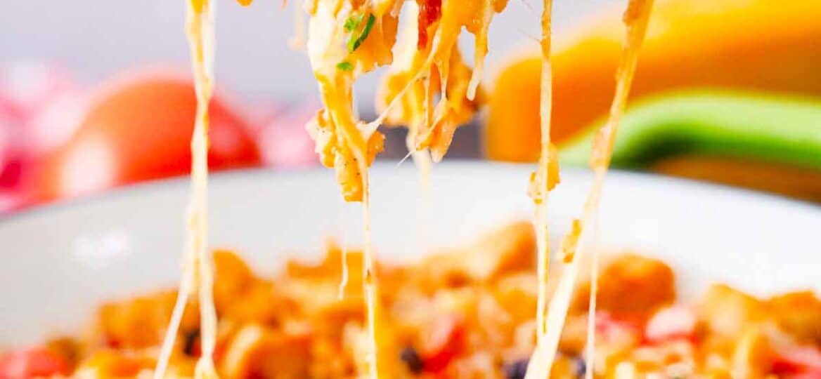 Chicken Burrito Skillet - One Pan Dinner! - Sweet and Savory Meals
