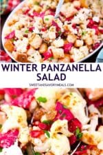 Winter Panzanella Salad Recipe - Sweet and Savory Meals