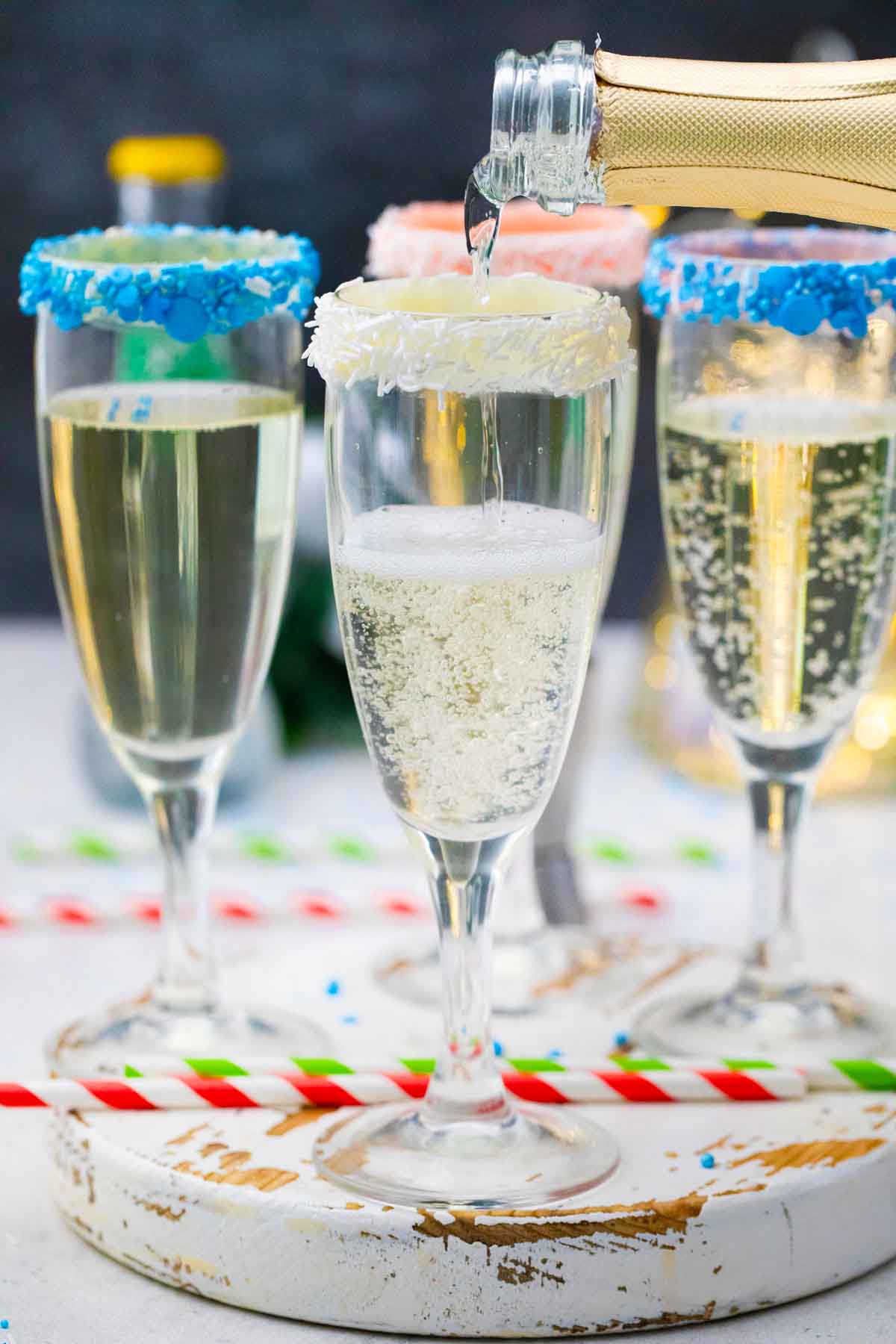 Festive Champagne Cocktail Recipe - Sweet and Savory Meals