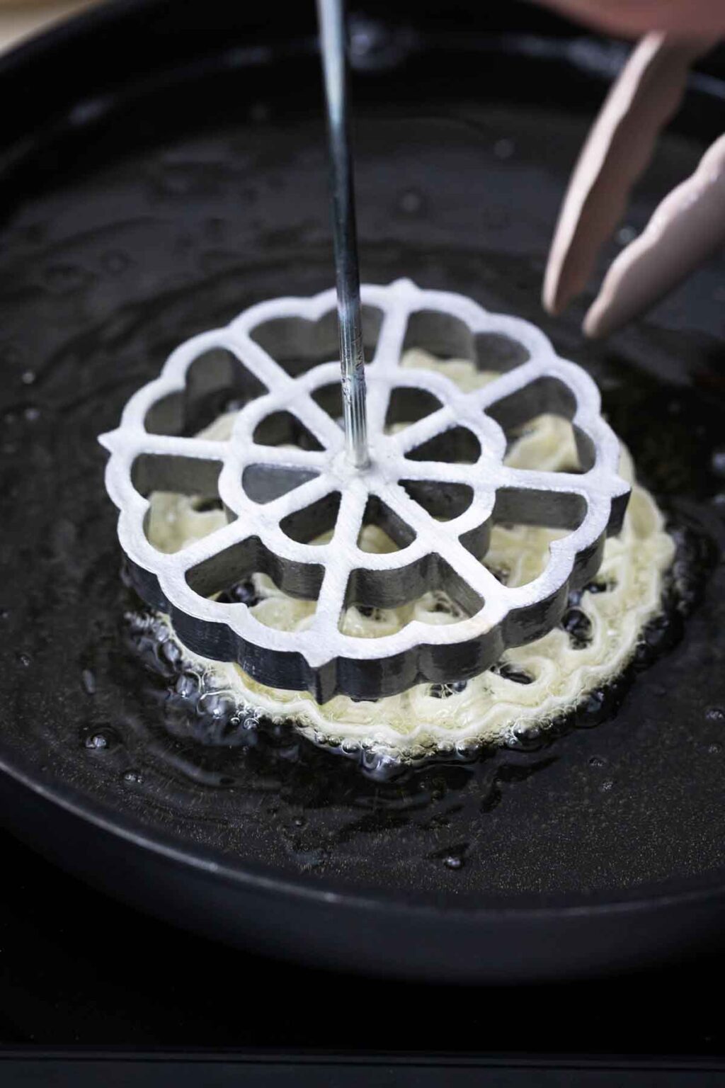 Rosette Cookies Recipe (30-Minute Treat!) - Sweet and Savory Meals
