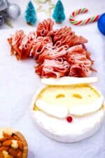 Santa Claus Cheese Board Recipe - Sweet and Savory Meals
