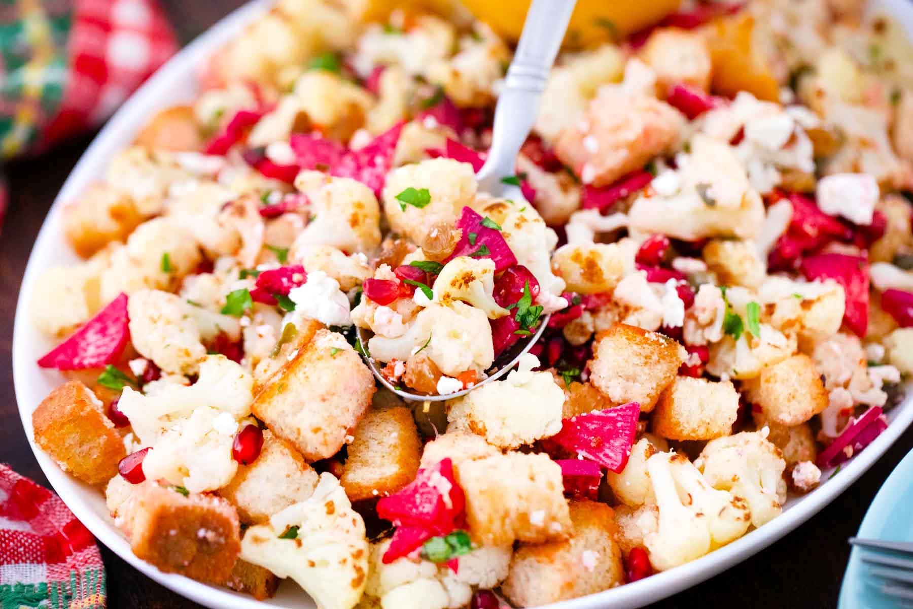 Winter Panzanella Salad Recipe - Sweet and Savory Meals