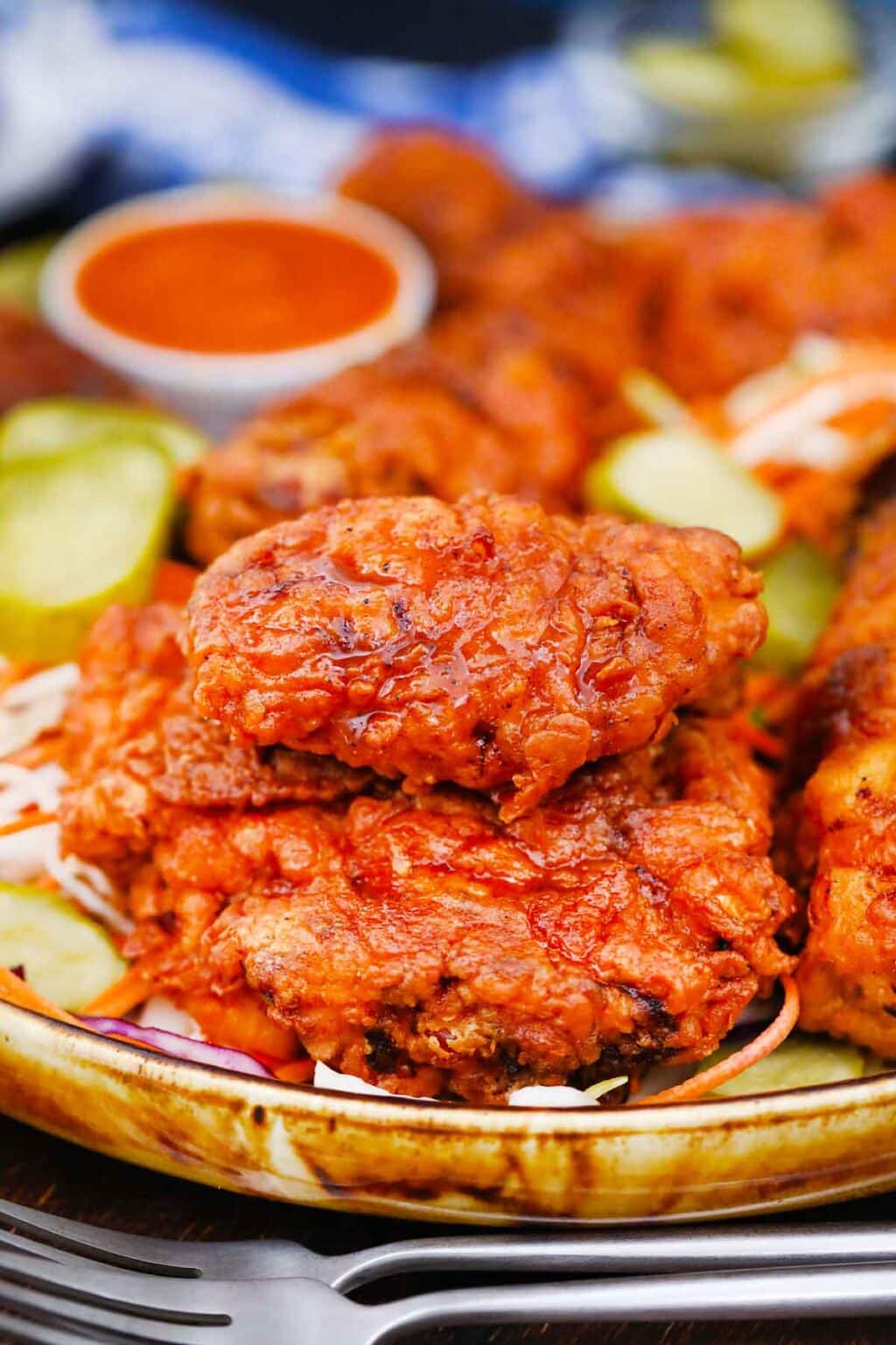 Nashville Hot Chicken - Unbelievably Crispy! - Sweet and Savory Meals