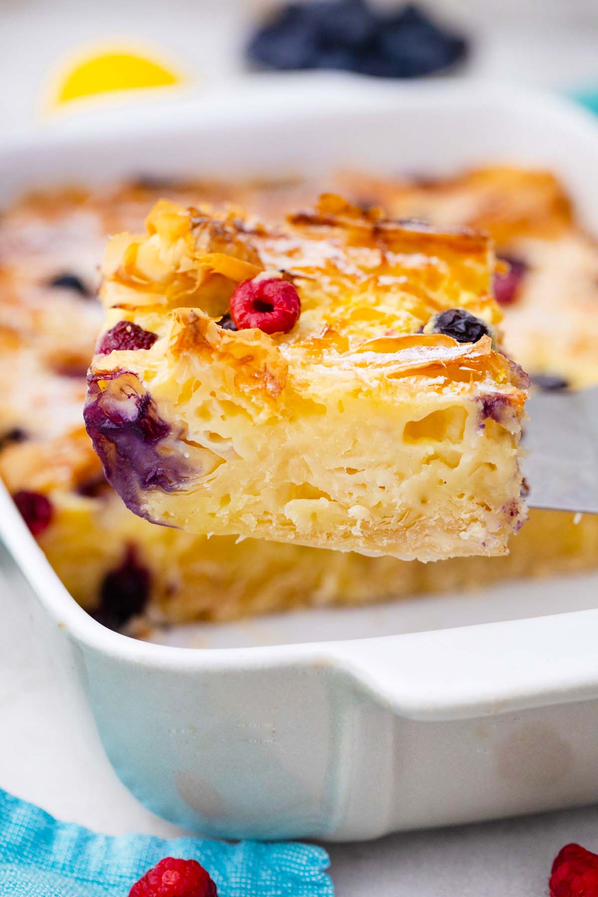 Phyllo Dough Cake or Crinkle Cake - Sweet and Savory Meals