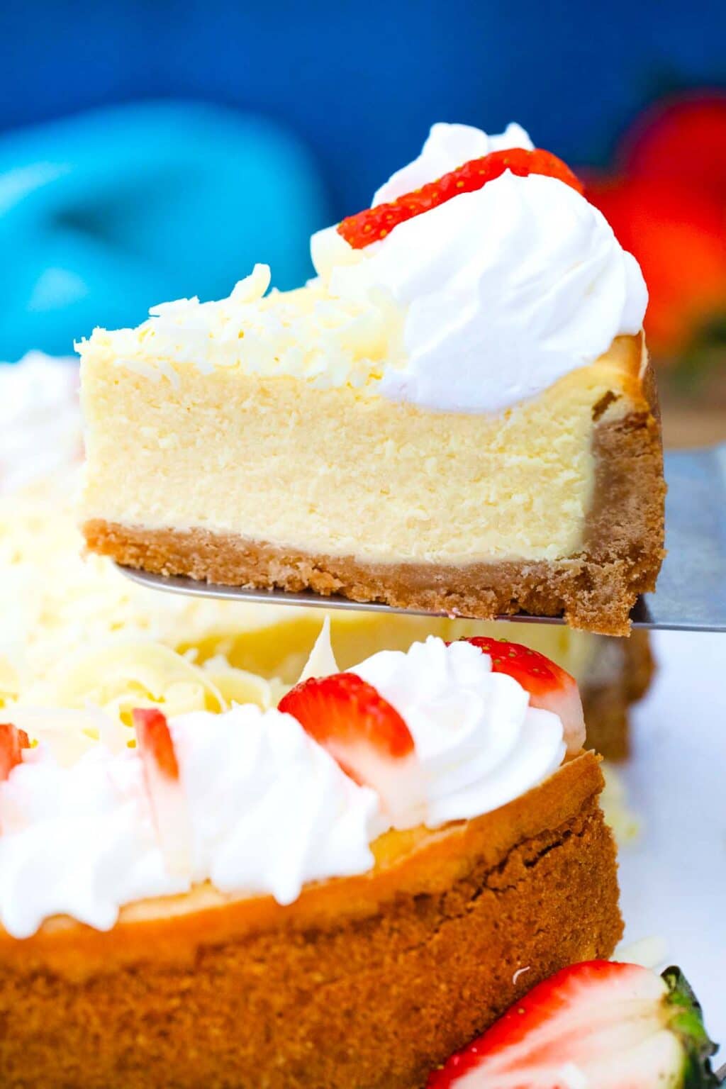 Creamiest White Chocolate Cheesecake Recipe - Sweet and Savory Meals