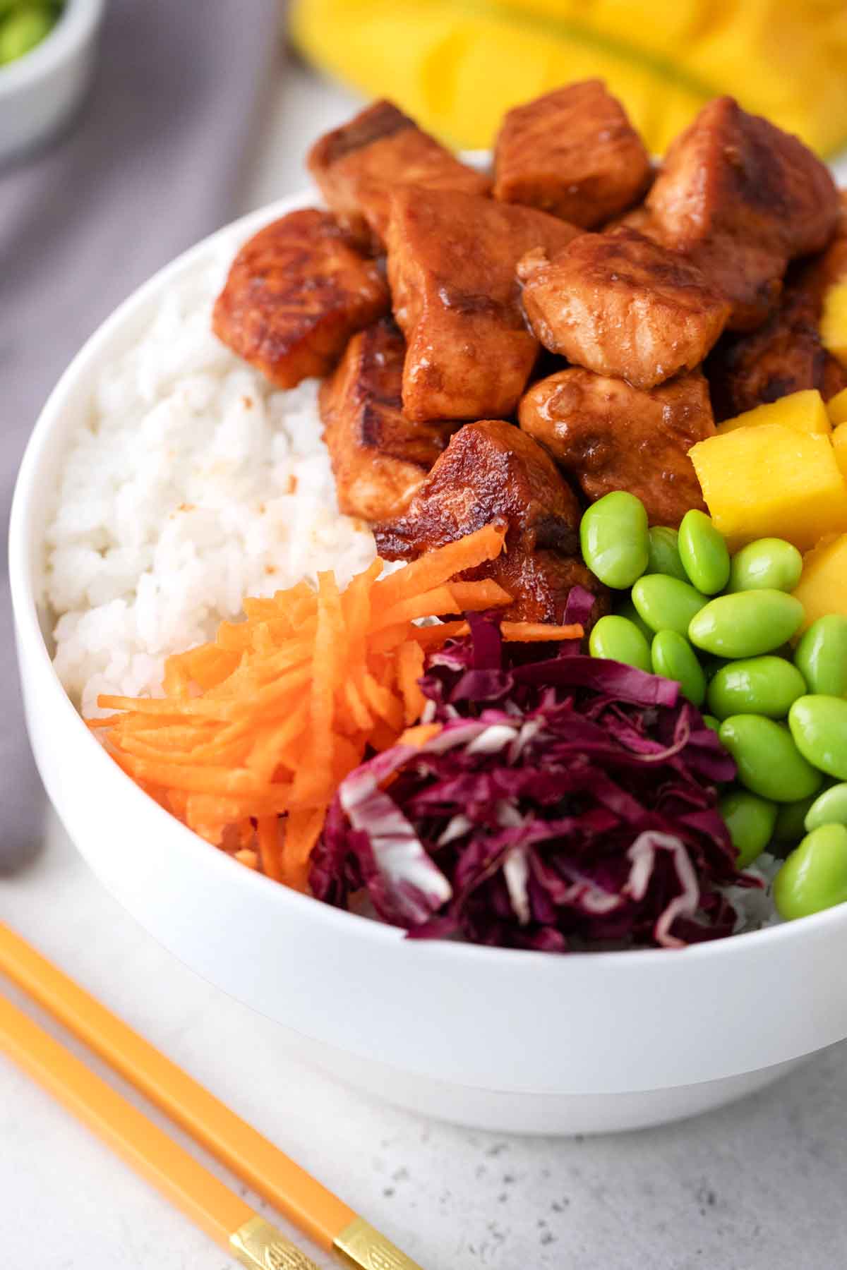 Cooked Salmon Poke Recipe - Sweet and Savory Meals