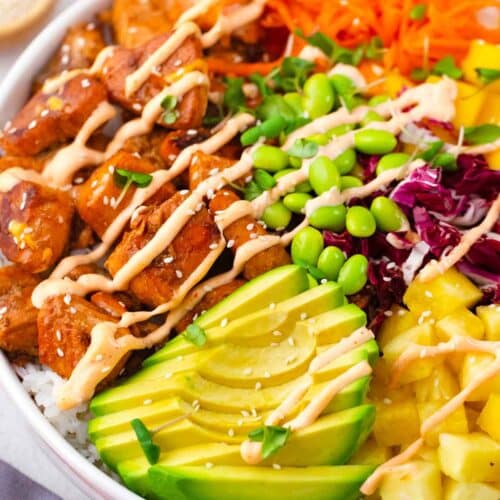 Cooked Salmon Poke Recipe - Sweet and Savory Meals