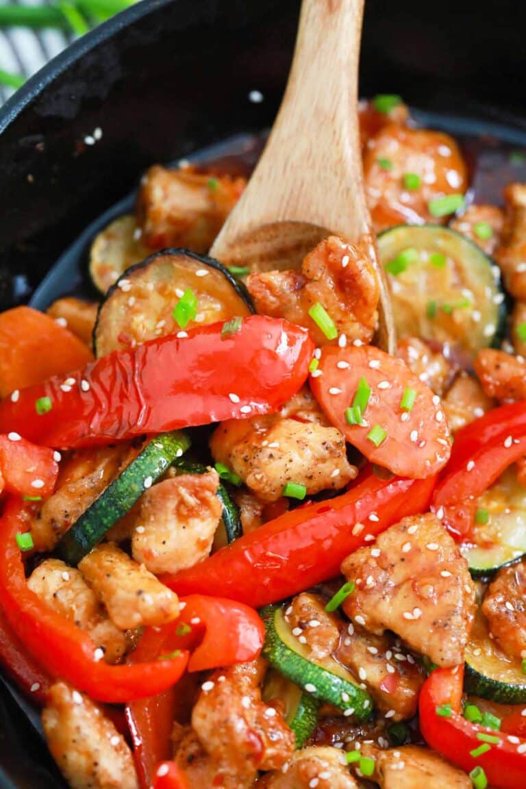 Hunan Chicken (Quick One-Pan Meal!) - S&SM