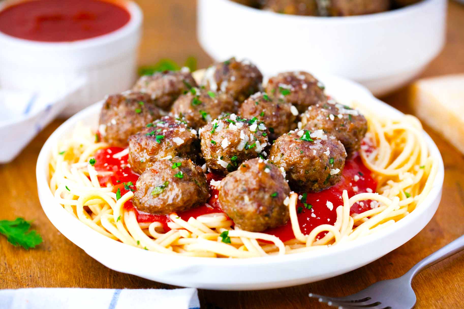 Best Homemade Meatballs (Easy Recipe!) - S&SM