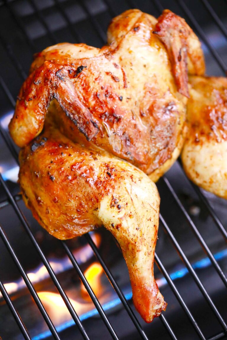 Grilled Whole Chicken - Sweet and Savory Meals